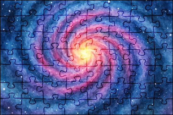 Cosmic Spiral Jigsaw Puzzle Online | Jspuzzles