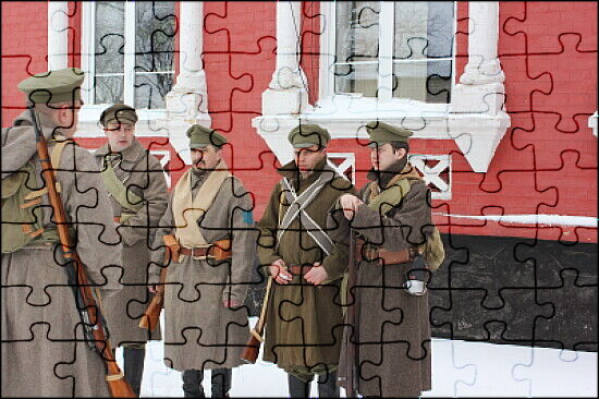 Battle For Boyarka in 1918 - Oleksandr Iablonskyi (Jabtv) Puzzle