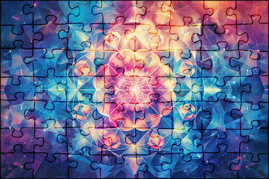 Geometric Mandala - Jspuzzles Art Puzzle #1031794 | Jspuzzles