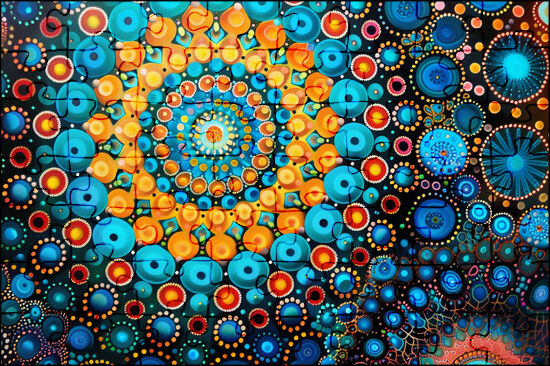 Mandala Dot Art - Rompecabezas Del Usuario #1031832