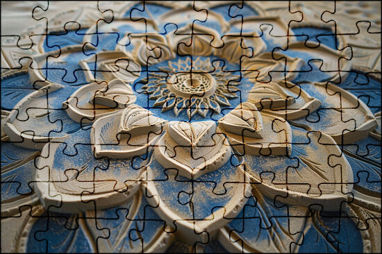 Sand Mandala - Jspuzzles Art Puzzle #1032902 | Jspuzzles