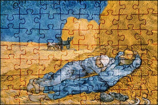 The Siesta (1890) - Puzzles En Línea