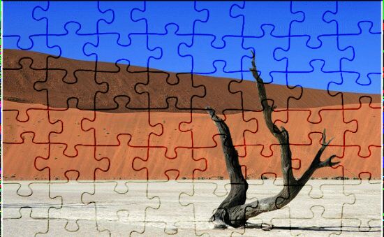 Dunas De Areia - Namibia - John Keys - João Chaves Puzzle