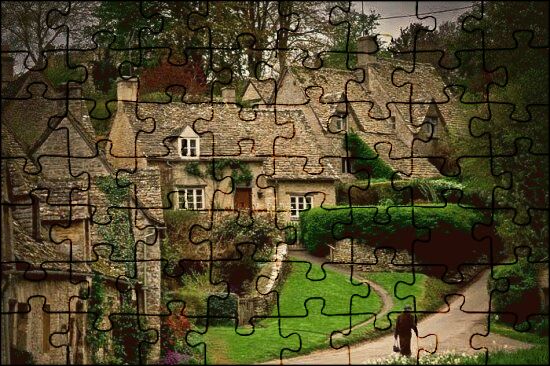 Bibury, England - Menina Ma Puzzle #165524 | Jspuzzles