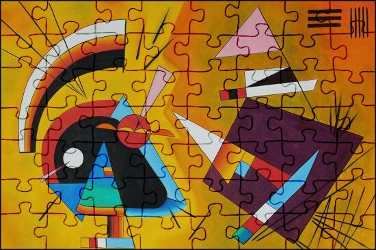 Vassily Kandinsky - Henri Puzzle #189278 | Jspuzzles