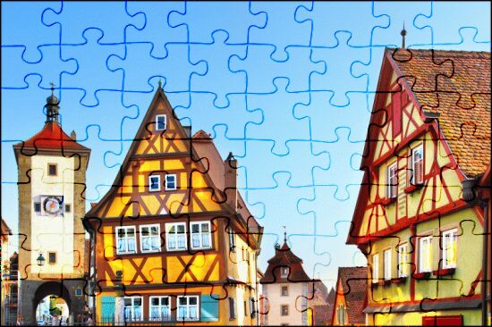 Rothenburgo-Alemania - Manuelibz Puzzle #409379 | Jspuzzles