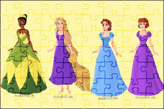 Princesas - Rompecabezas Del Usuario #449071