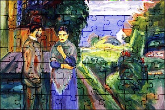 Edvard Munch - Henri Puzzle #626825 | Jspuzzles