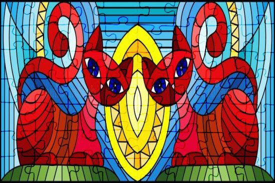 Å½©È‰²Çž»Ç’ƒèƒœæ™¯ - Rompecabezas Del Usuario #635109