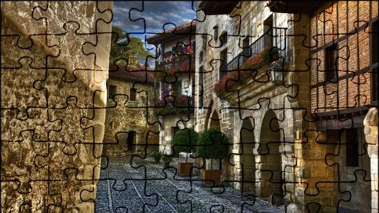 Santillana Del Mar-Cantabria - Manuelibz Puzzle #653341