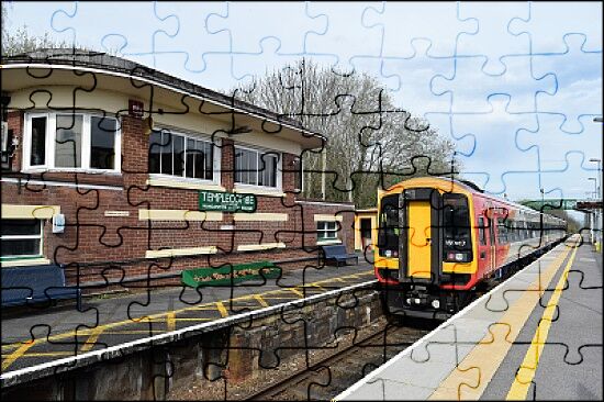 Templecombe Art Deco Signal Box, England - Boro006 Puzzle