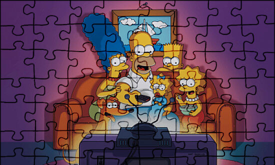Simpsons - Martignoni Jigsaw Puzzle #691597