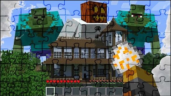 Minecraft Jigsaw Puzzle Online | JSPuzzles.com