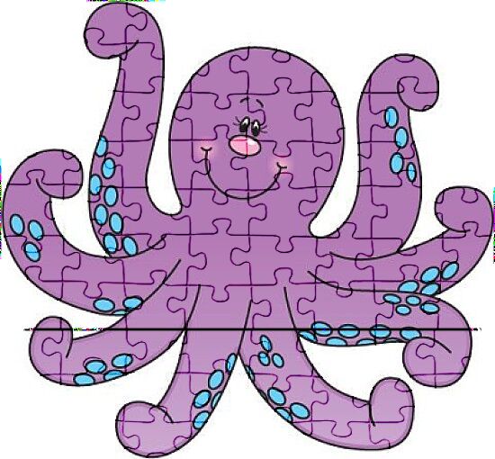 Octopus Jigsaw Puzzles Online | JSPuzzles.com