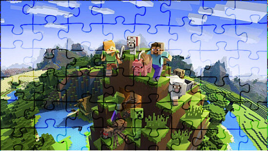 Minecraft=_= - Rafinha Panda Puzzle #721724 | Jspuzzles