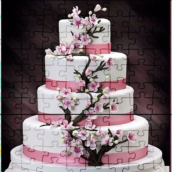 Wedding Cake Jigsaw Puzzles Online | JSPuzzles.com