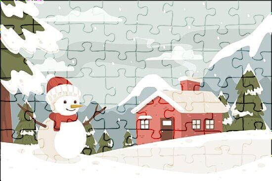 Iarna - Adriana-Ioana Toma Puzzle #744991 | Jspuzzles
