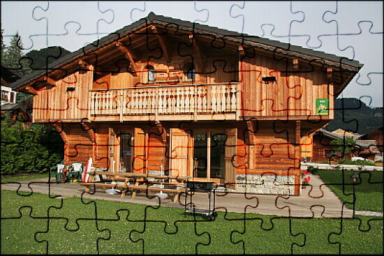 Log Cabin Jigsaw Puzzles Online | JSPuzzles.com