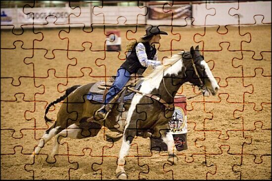 Rodeo Jigsaw Puzzles Online | JSPuzzles.com