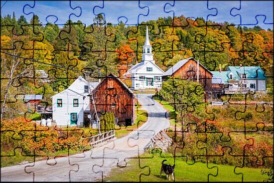 Vermont-Eeuu - Manuelibz Puzzle #799241 | Jspuzzles