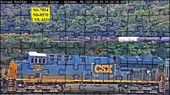 Csx-3334 On Horseshoe Curve in Conset With Ns-7514 Ns-9570 - Dale ...