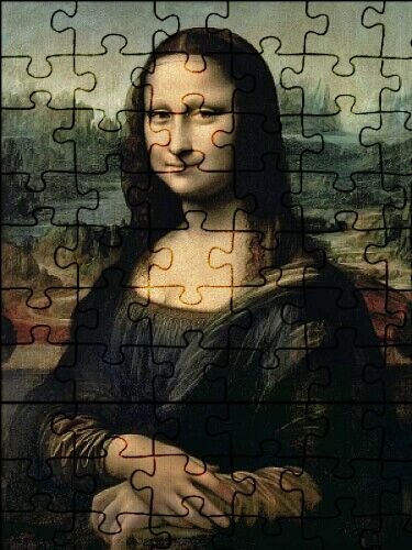 Monna Lisa - Luigi Mengato Puzzle #874459 | Jspuzzles