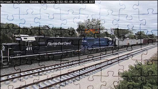 Florida East Coast, Fec-411 and Fec-507 - Dale Tyjeski Puzzle