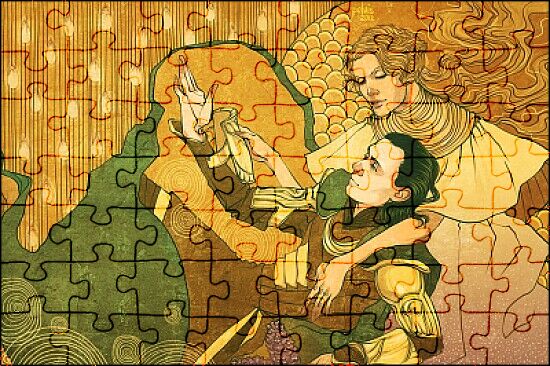 Loki and Freya - Bruna Fiola Puzzle #922772 | Jspuzzles