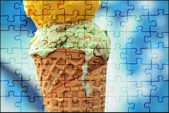 Soft Serve Ice Cream Jigsaw Puzzles Online