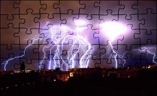 Thunderstorm Jigsaw Puzzles Online | JSPuzzles.com