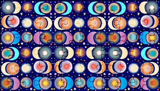Moons - Geekgrl1337 Puzzle #990539 | Jspuzzles